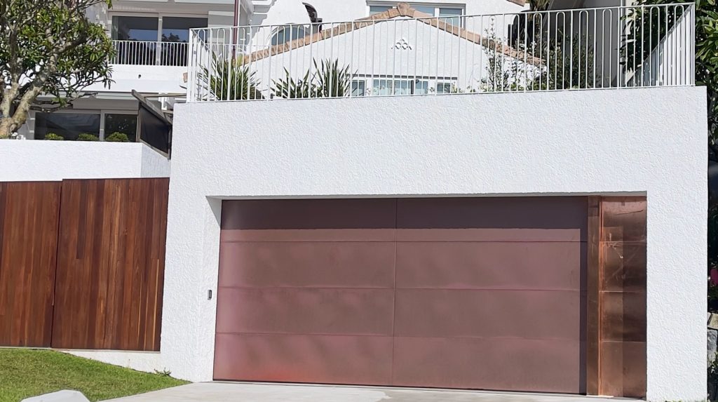 Personality Garage Doors | Copper or Zinc Garage Doors Sydney